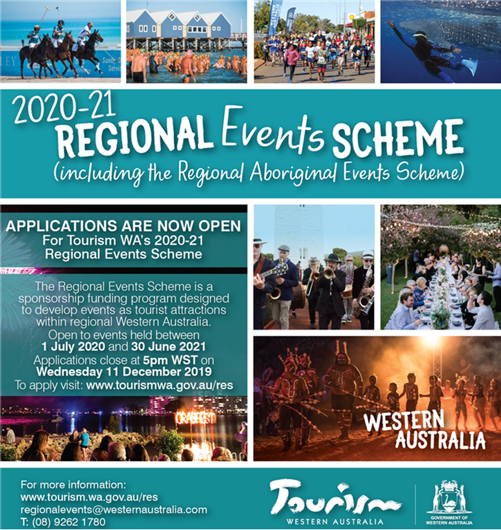 News Story - 2020-21 Regional Events Scheme - APPLICATIONS NOW OPEN ...